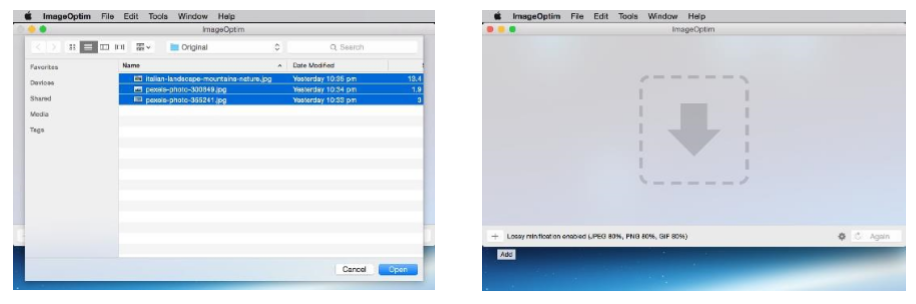 Optimizing Images on Mac With ImageOptim